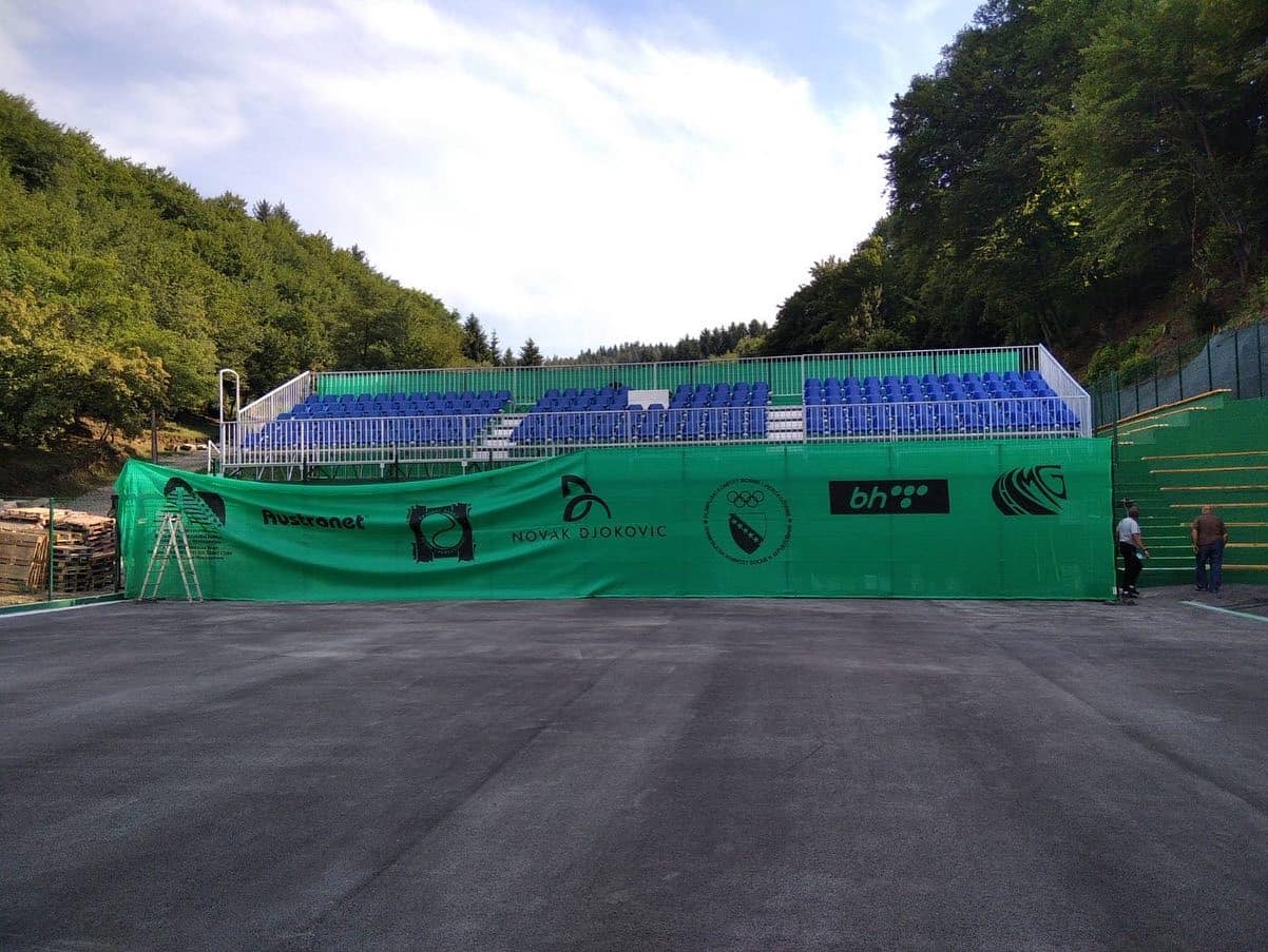 Montažna tribina “Park Ravne 2” Visoko – MAVAS | Sportske podloge